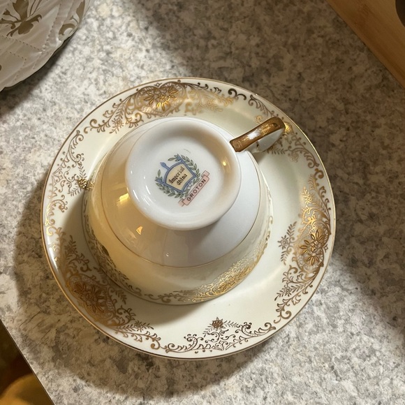 Royal Albert | Dining | Vintage Imperial China Groton 3644 Gold ...